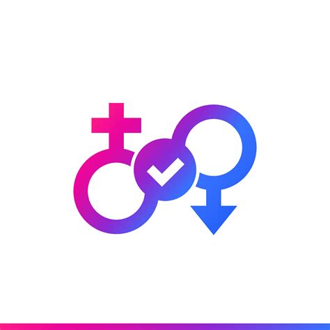 Sex Icon With Gender Symbols 13019846 Vector Art At Vecteezy