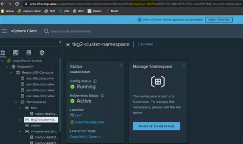 ‏creating a tanzu kubernetes cluster in vsphere 8 with tanzu little