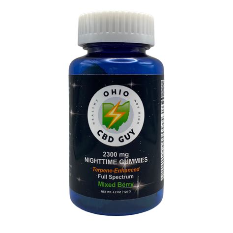 2300mg Ohio Cbd Guy Nighttime Gummies Ohio Cbd Guy