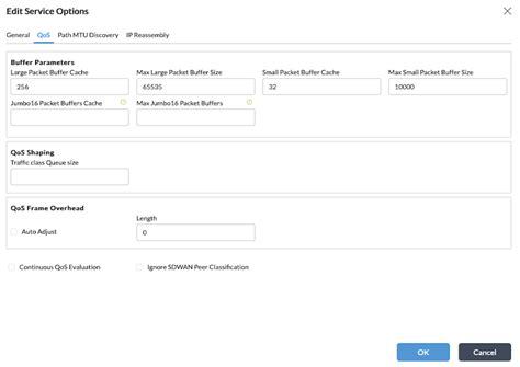 Configure Cos Versa Networks