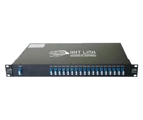 Rack Mount Holding Fiber Optic Splitter With LC APC Connector HHT LINK