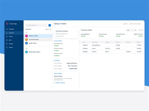 Invoice Web Application By Parthi Parthiban On Dribbble Invoice Web Application By Parthi Parthiban On Dribbble