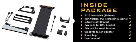 Ezdiy Fab Vertical Graphics Card Holder Bracket With Argb 5v 3pin Led Gpu Mount