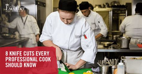Knife Skills Classes Knife Cuts Every Professional Cook Should Know Escoffier