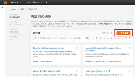 【aws】lambda node jsをデプロイ oqiita memo