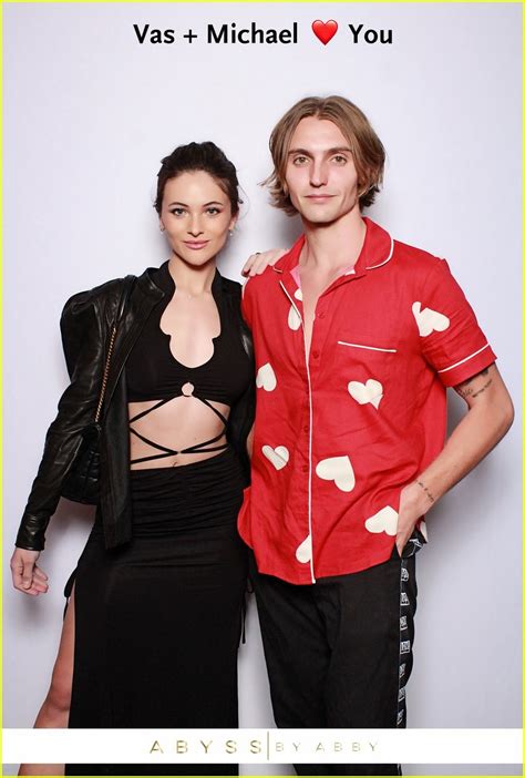 Kiernan Shipka Gavin Leatherwood Attend Vas J Morgan And Michael Braun S Valentine S Party At