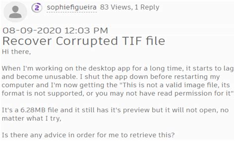 How To Recover Corrupted Tiff Files Know Precise Solution