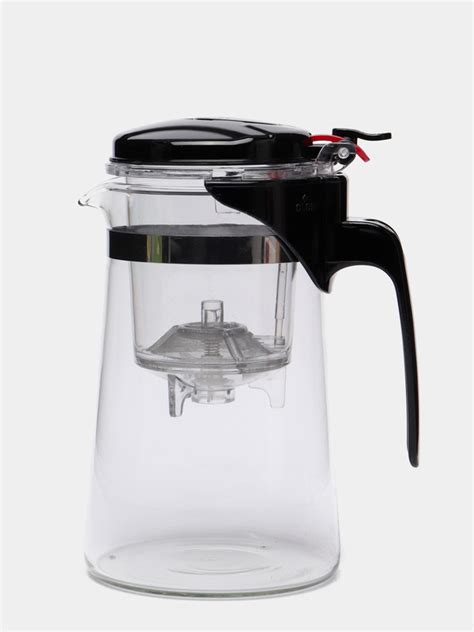 Стеклянный заварочный чайник Гунфу с фильтром 750мл купить по цене 387 ₽ в интернет магазине