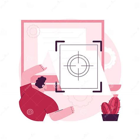 Vision And Scope Document Abstract Concept Vector Illustration Stock Illustration
