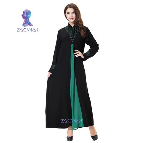 Zakiyyah 캐주얼 플러스 사이즈 Abaya 이슬람 드레스 여성 새로운 이슬람 의류 가운 아랍 성인 의류 터키plus