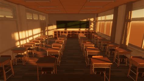 Japanese School Classroom Pack