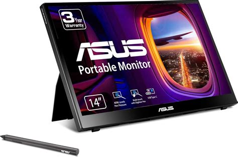 Brandclub ASUS ZenScreen Ink 14 1080P Portable Touchscreen Monitor MB14AHD Full HD IPS