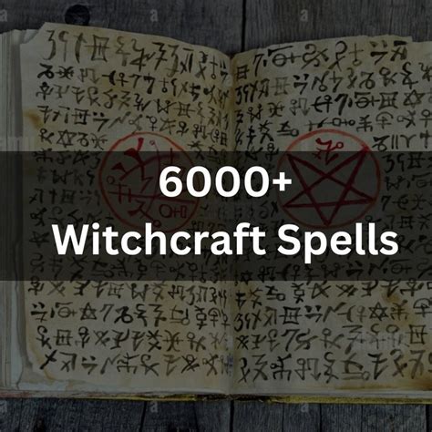 6000 Spells Rare Witchcraft And Curses Waite Wicca Witchcraft Books