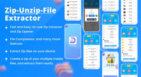 Zip Unzip Files Extractor Zip Files Archiver Zip File Reader Unzip Archiver Zip Maker By
