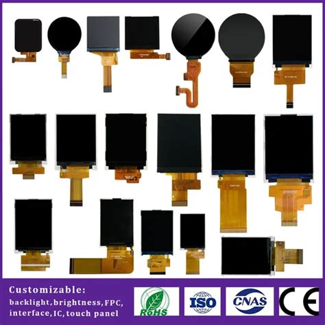 Inch IPS TFT LCD Capacitive Touch Display Screen Resolution Spi RGB Interface LCD