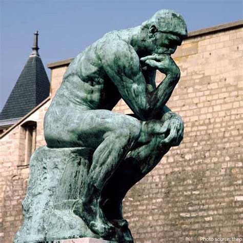 The Thinker Sculpture Famous Sculpture From Auguste Rodin