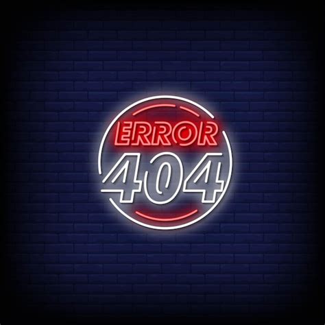 Glowing Error Sign Images Free Download On Freepik