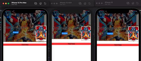 Ios How Can I Show In Swiftui A Screen In Different Screen Sizes With