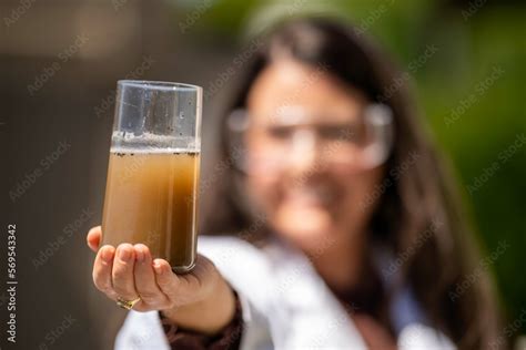 Soil Test Female Agricultural Scientist Conducting A Soil Test In A Scientific Lab In Soil