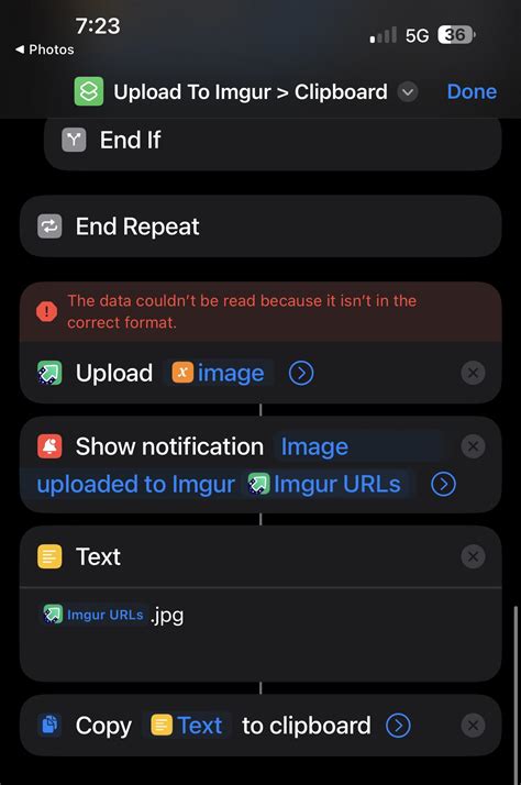 Upload To Imgur Not Working Anymore Rshortcuts