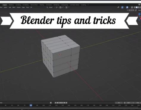 Blender Tips And Tricks Short Video On Behance