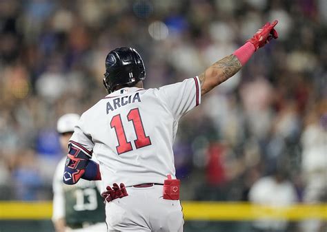 Braves Sweep Rockies Set Franchise Record With 250th Homer Of Season Chattanooga Times Free Press