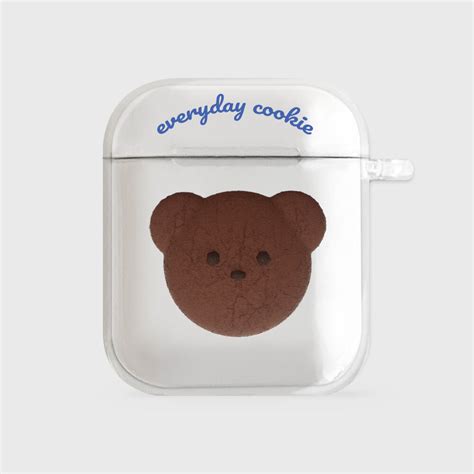 테디 쿠키 Clear 에어팟케이스 시리즈 감도 깊은 취향 셀렉트샵 29cm