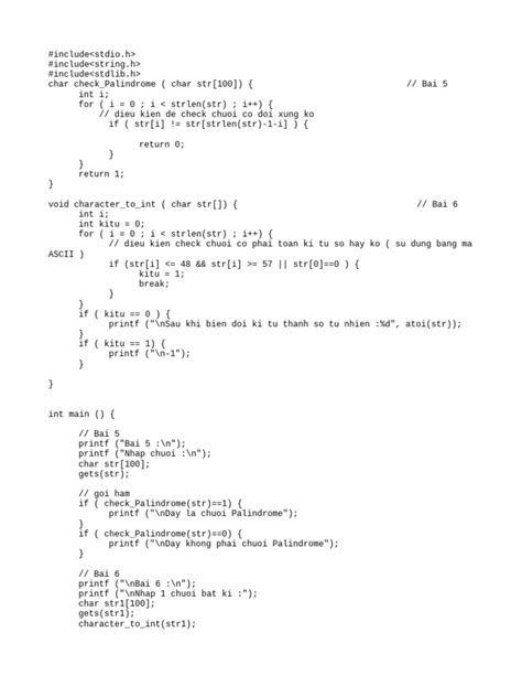 String Exercise Pdf Computer Programming