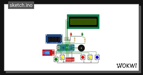 Airsoft Tm1637 Wokwi Esp32 Stm32 Arduino Simulator