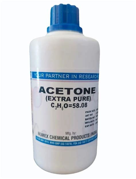 Acetone Chemical Solvent 99 Lr Lab Reagent At ₹ 180kg In Hapur Id