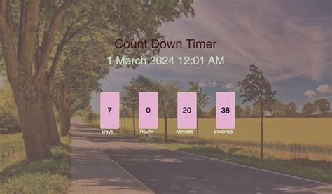 100daysofcode Html Css Javascript Codingjourney Countdowntimer