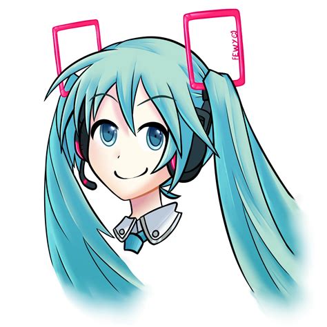Hatsune Miku By Fewyfish On Newgrounds