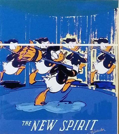 Lot Andy Warhol The New Spirit Donald Duck Print
