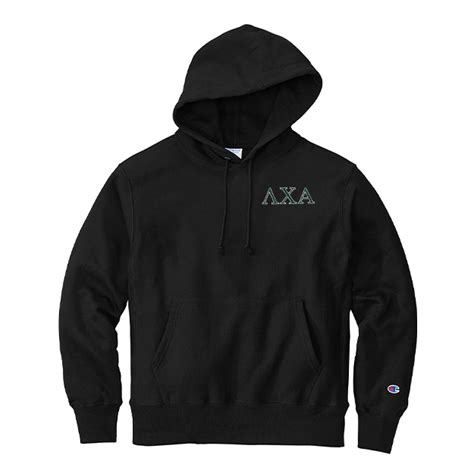 Lambda Chi Alpha Fraternity Champion Reverse Weave Embroidered Greek L