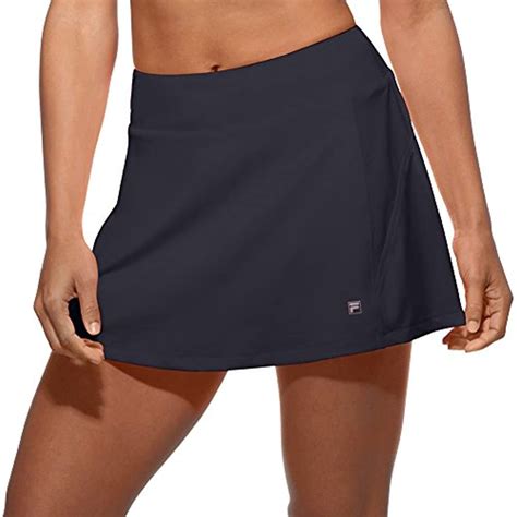 Fila Women S Core A Line Tennis Skorts Navy Large