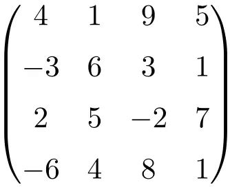 Square Matrix Definition Examples Properties Operations