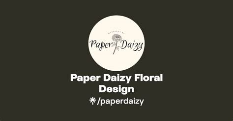 Paper Daizy Floral Design Linktree