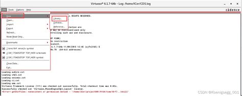 cadence（virtuoso）集成电路设计软件基本操作——建库的两种方法 cadence如何建库 csdn博客