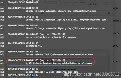 gpg签名无效apt get update执行失败问题解决 apt gpg签名 csdn博客