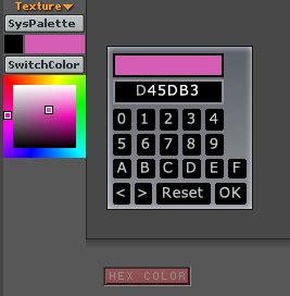 Finished ZScript HEXcolor ZBrushCentral