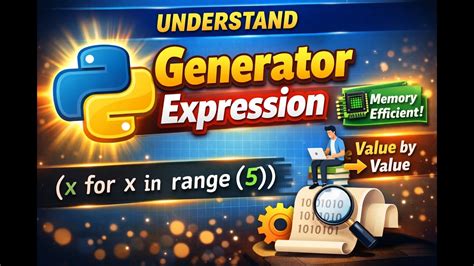 Generator Expression In Python Generator In Python Youtube