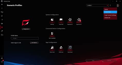 Guide Scenario Profiles Get Your ROG System Ready To Work Or Play With The Right Settings Every