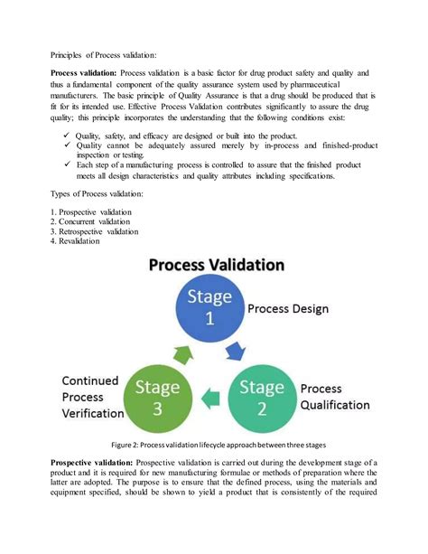 Basic Concept Of Process Validation Docx