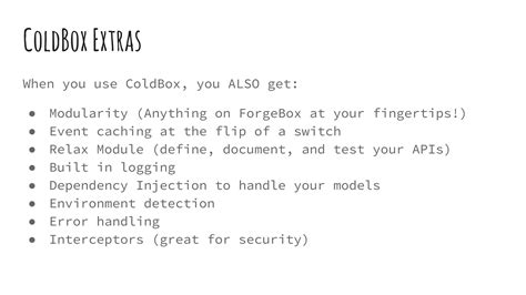 intro to restful api s with coldbox mvc pdf web development internet