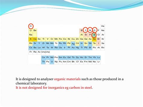 Ppt Elemental Combustion System Chns O Analyzer Powerpoint Presentation Id2207002