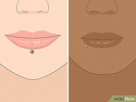 Labret Piercing Guide Placement Healing Aftercare And More