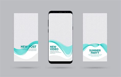 크리에이티브 스토리 설정 소셜 미디어에 대 한 템플릿입니다 스토리 템플릿 테마입니다 사진 판매 새로운 게시물 및 제안을 위한 편집 가능한 스토리 커버 디자인 벡터 일러스트