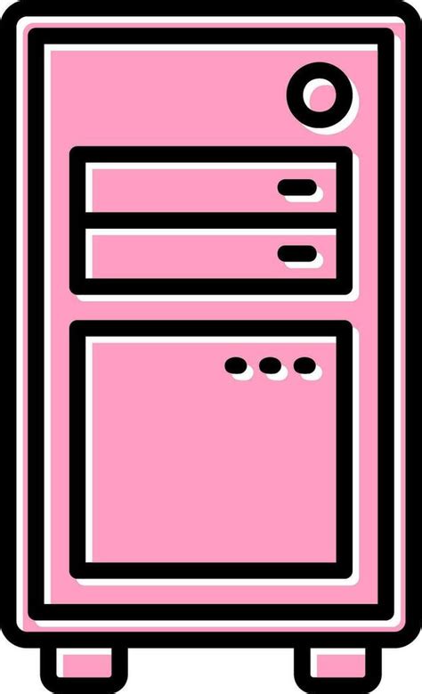 Computer Case Vector Icon 32543811 Vector Art At Vecteezy