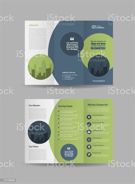 트라이 폴드 브로셔 디자인 3 접힌 브로셔 템플릿 비즈니스 광고 브로셔 3가지 개체에 대한 스톡 벡터 아트 및 기타 이미지 3가지 개체 개념 교과서 Istock