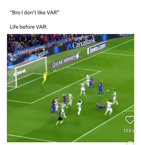 Barcelona Var Meme
